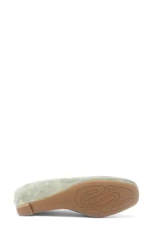 Gentle Souls Carmena Wedge Mule - Algae Suede