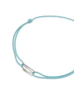 Off-White Paperclip Cord Necklace