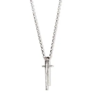 TORRELA Cross Pendant Necklace - Sterling Silver