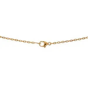 Hermès Pop H Pendant Chain Necklace Metal And Enamel Mini - Blue