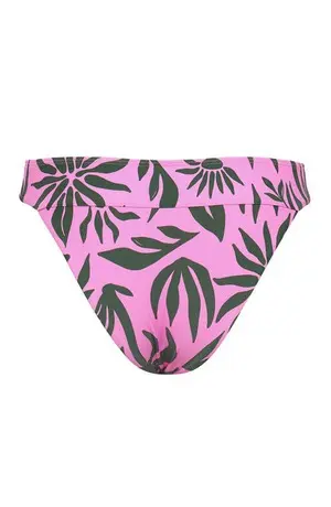 VYB SWIM Shady Palms Theo Soft Banded Bikini Bottom