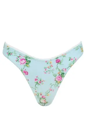 VYB SWIM La Fleur Chelsea Scoop Bikini Bottom - Mint