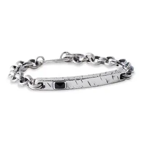 TORRELA And Black Zirconia Bracelet - Sterling Silver