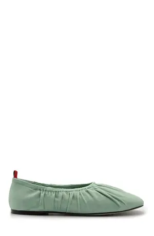 DANIELLA SHEVEL Lisse Flat Ballerina - Mint