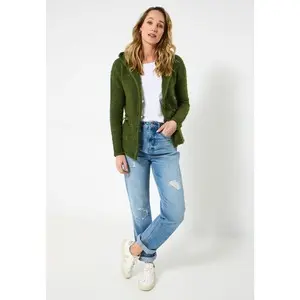 JOE BROWNS Hooded Cardigan With Tortoise Buttons