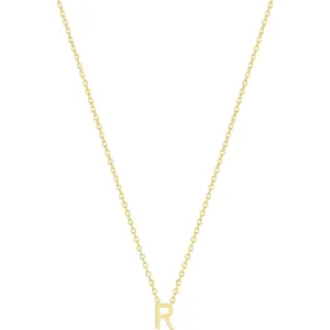 SET & STONES Cheyenne Initial Necklace R