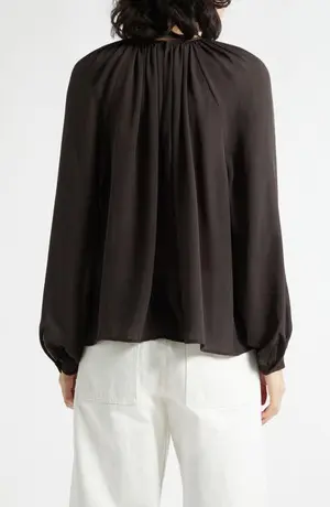 NILI LOTAN Saint Tropez Silk Top