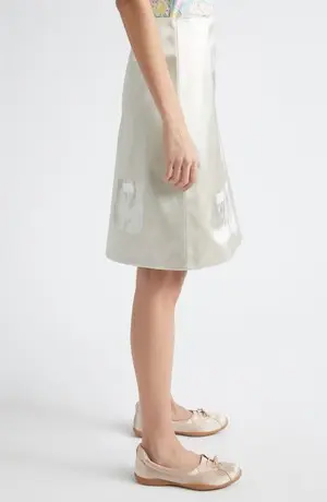 Sandy Liang Keeps Satin Pocket Skirt