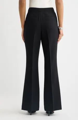 OPEN EDIT Icon Flare Pants - Black