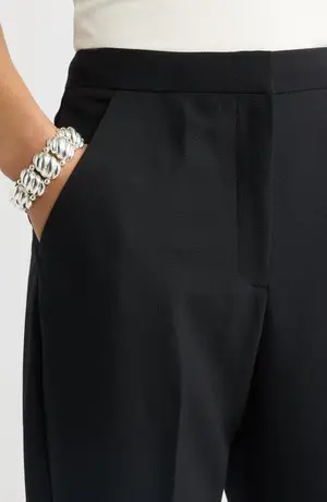 OPEN EDIT Icon Flare Pants - Black