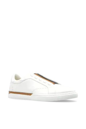 Fendi City" Leather Sneakers