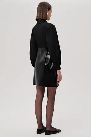 EXQUISE Fiori Mini Shirt Dress