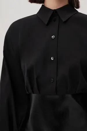 EXQUISE Fiori Mini Shirt Dress