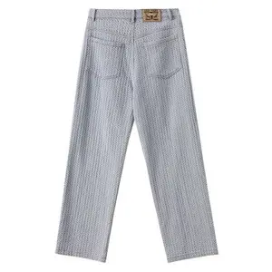 VERYRARE Waffle Denim Trousers
