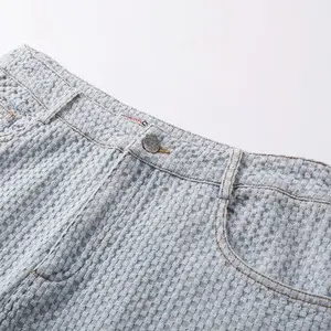 VERYRARE Waffle Denim Trousers
