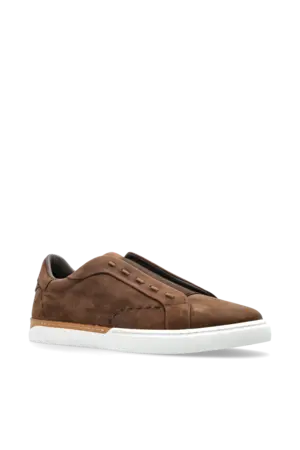 Fendi City Suede Sneakers
