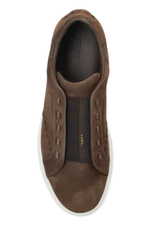 Fendi City Suede Sneakers