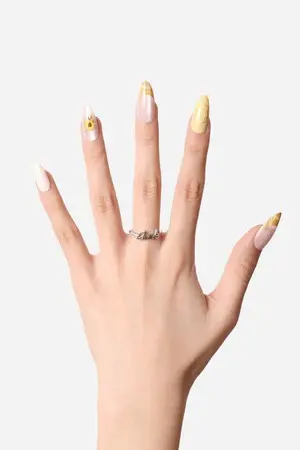 NEVER HAVE I EVER SHOP Van Gogh Sunflowers Almond Press On Nails