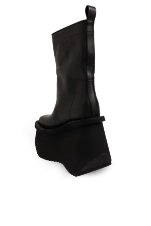 Rick Owens Platform Ankle Boots ‘factory Boots