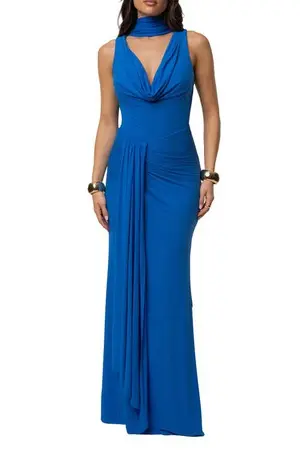 JLUXLABEL Coastal Multi Skirt Set - Royal