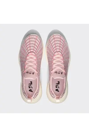Apl Techloom Zipline Bleached Pink Moonscape Pristine Sneaker