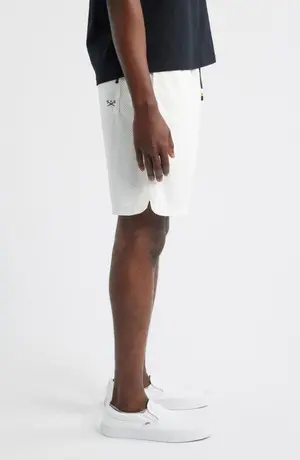 DARK SEAS No Sweat Mesh Shorts - White