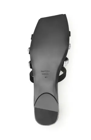 LANVIN Celeste Embellished Suede Sandals