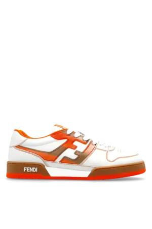Fendi Match Sports Shoes - Orange