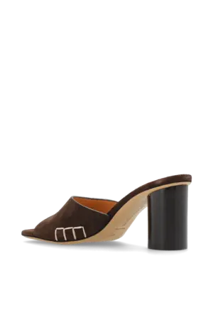 JW Anderson Suede Heeled Mules