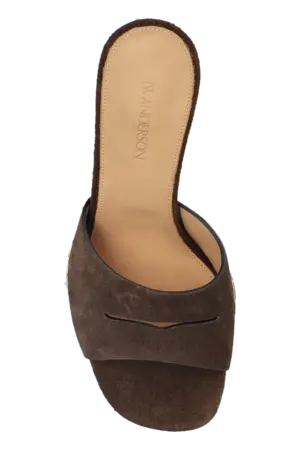 JW Anderson Suede Heeled Mules