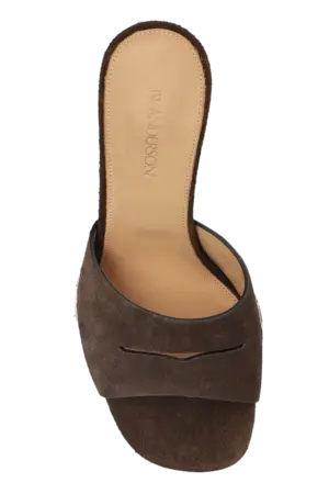 JW Anderson Suede Heeled Mules