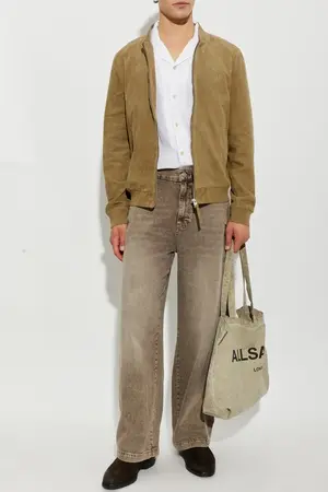 ALLSAINTS Morten' Suede Bomber Jacket