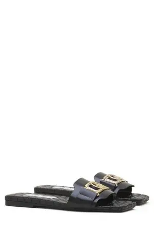 LANVIN Mother & Daughter Flat Mule Sandals - Black
