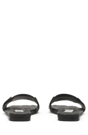 LANVIN Mother & Daughter Flat Mule Sandals - Black