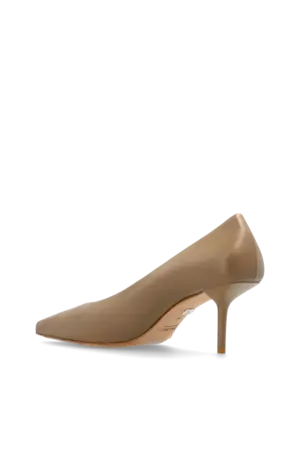 Max Mara Leather Pointed Toe Stiletto Heel Pumps