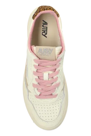 AUTRY Medalist Low-top Leather Sneakers - White