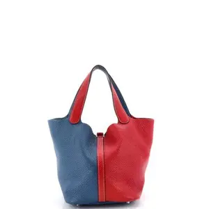 Hermès Picotin Lock Bag Bicolor Clemence Mm