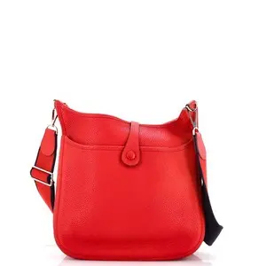 Hermès Evelyne Bag Gen Iii Clemence Pm - Red