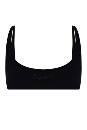Dsquared2 Bikini Top - Black
