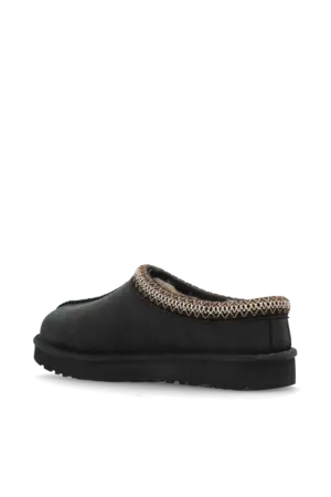 UGG Tasman Suede Slides - Black