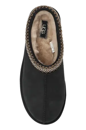 UGG Tasman Suede Slides - Black