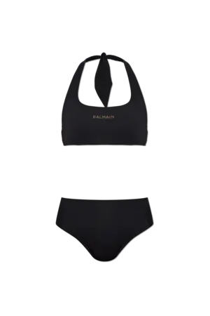 Balmain Two-piece Swimsuit - Black