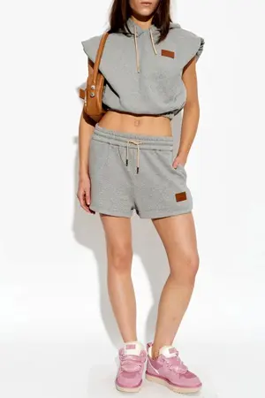 UGG Lowmel Suede And Mesh Lace-up Sneakers