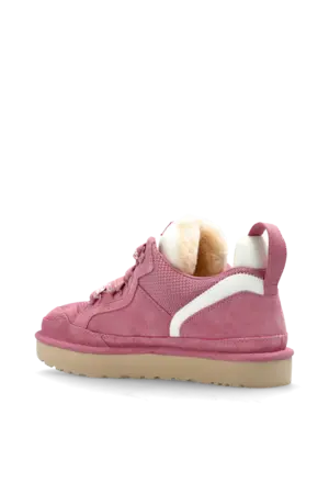 UGG Lowmel Suede And Mesh Lace-up Sneakers