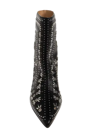 ODISSI Studded Wedge Ankle Boots