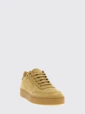Saint Laurent Calfskin Sneakers - Cream