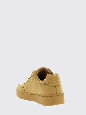 Saint Laurent Calfskin Sneakers - Cream