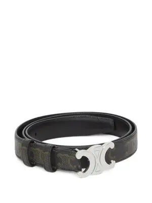 Celine Triomphe Leather Belt - Multicolor