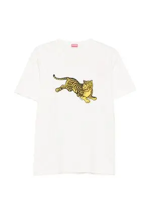 Kenzo Gots Cotton T-shirt - Multicolor