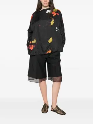 DANIELA GREGIS Printed Silk Shirt - Multicolor